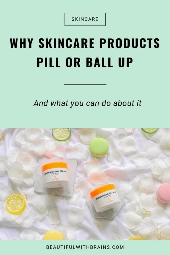 Why Your Skincare Is Pilling (And How To Stop It)