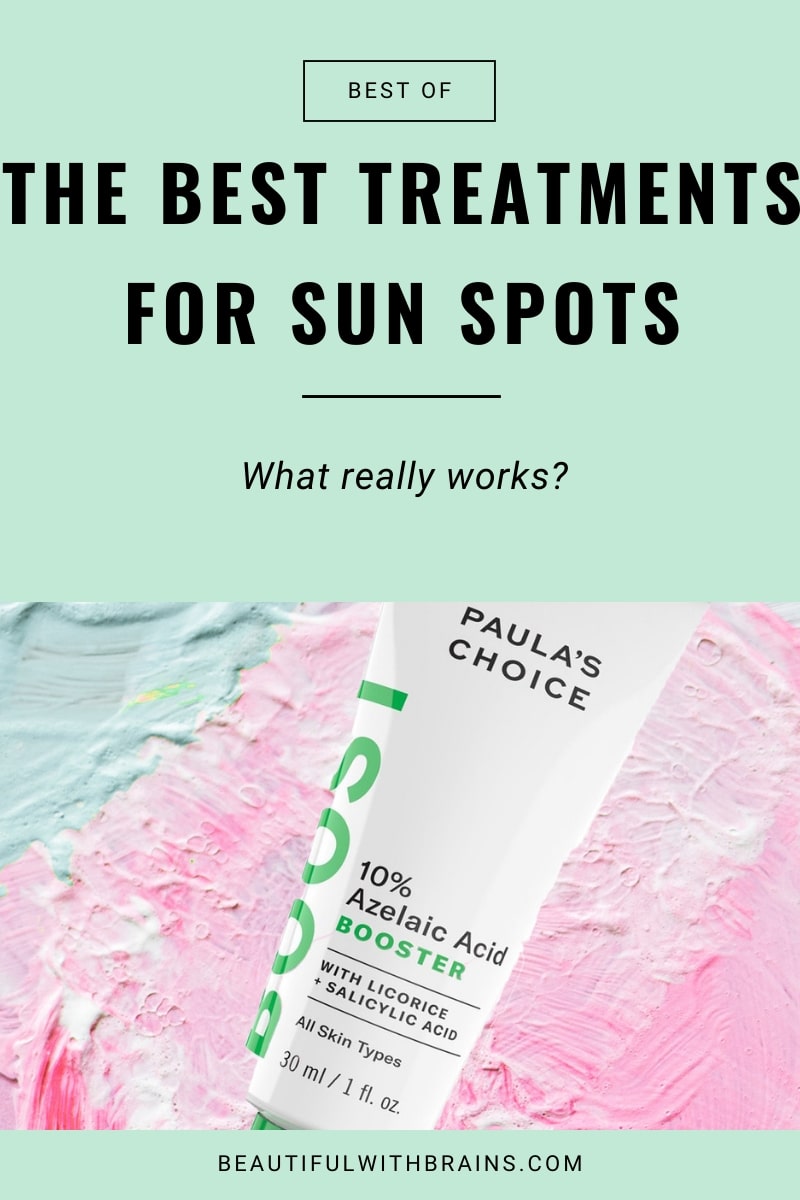 The Best Sun Spots Treatments– Beautiful With Brains