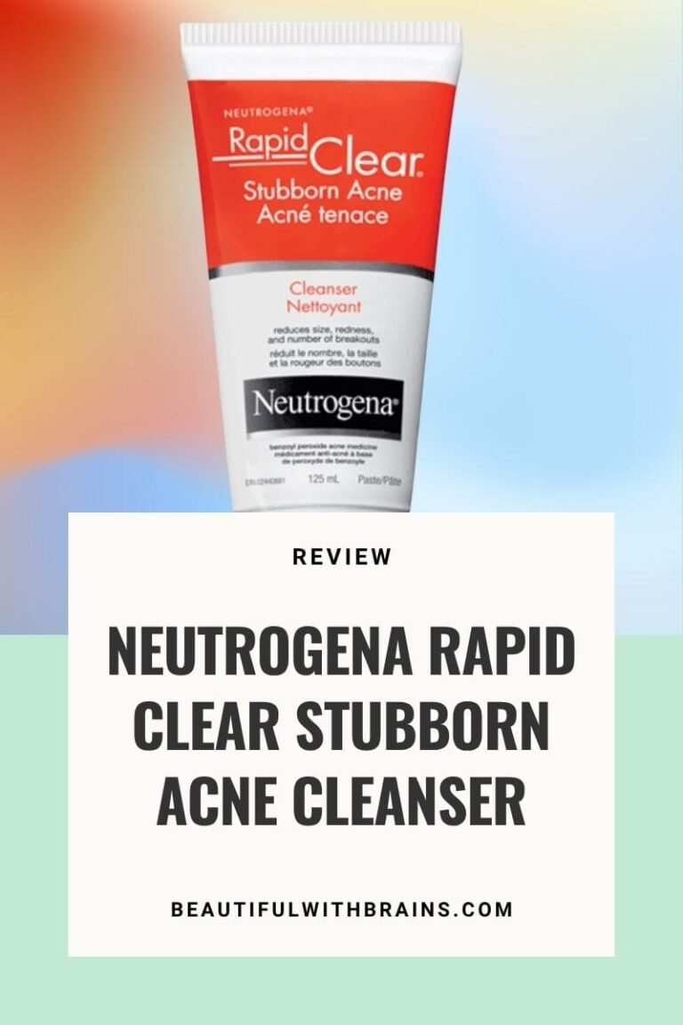 Neutrogena Rapid Clear Stubborn Acne Cleanser Reviews – Beautiful With ...